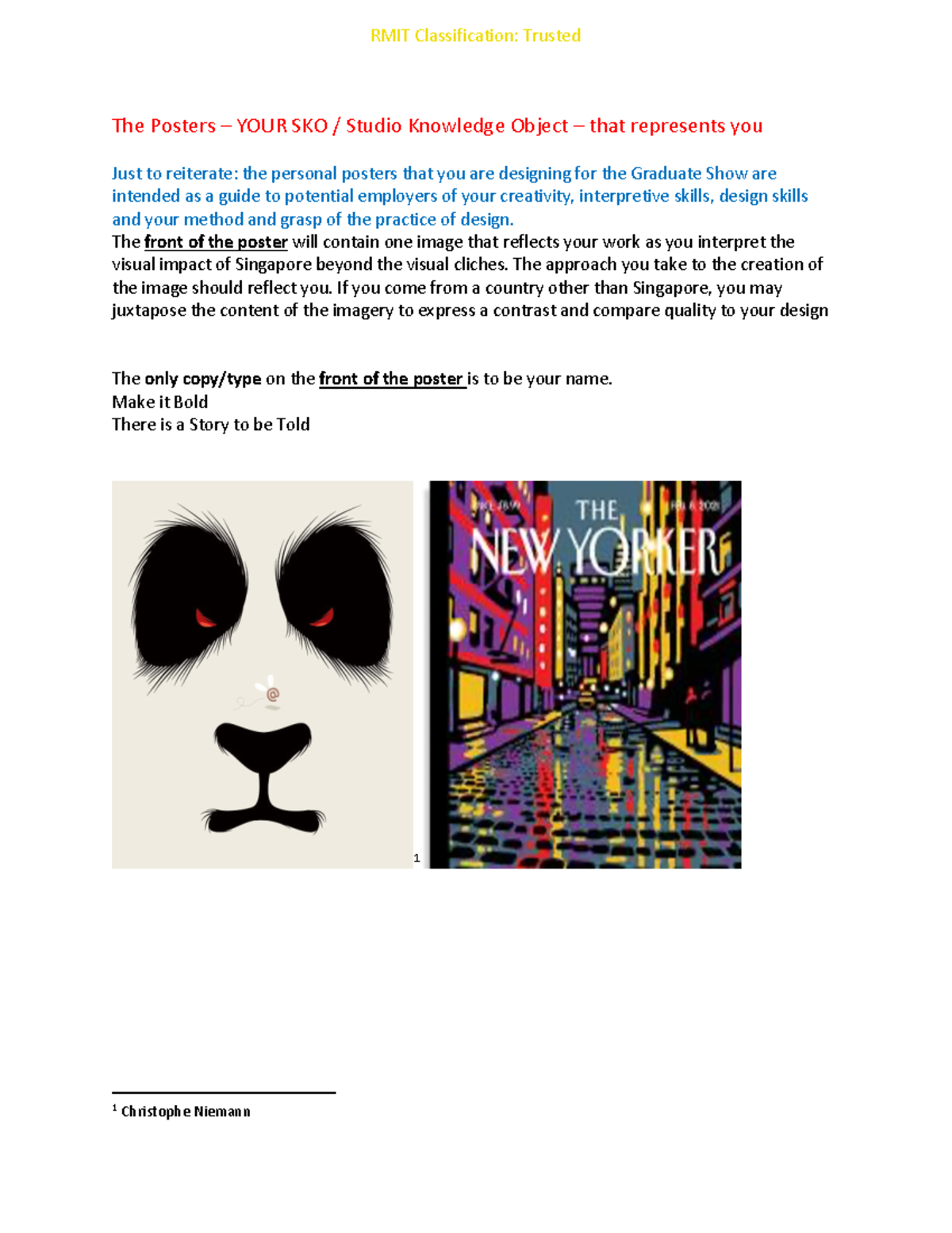 The Posters reminder & explanation - The Posters – YOUR SKO / Studio ...