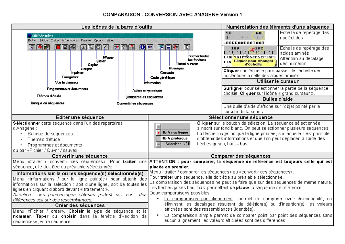 Méthodes de Traitement et d'Alignement avec Geniegen2 - Studocu