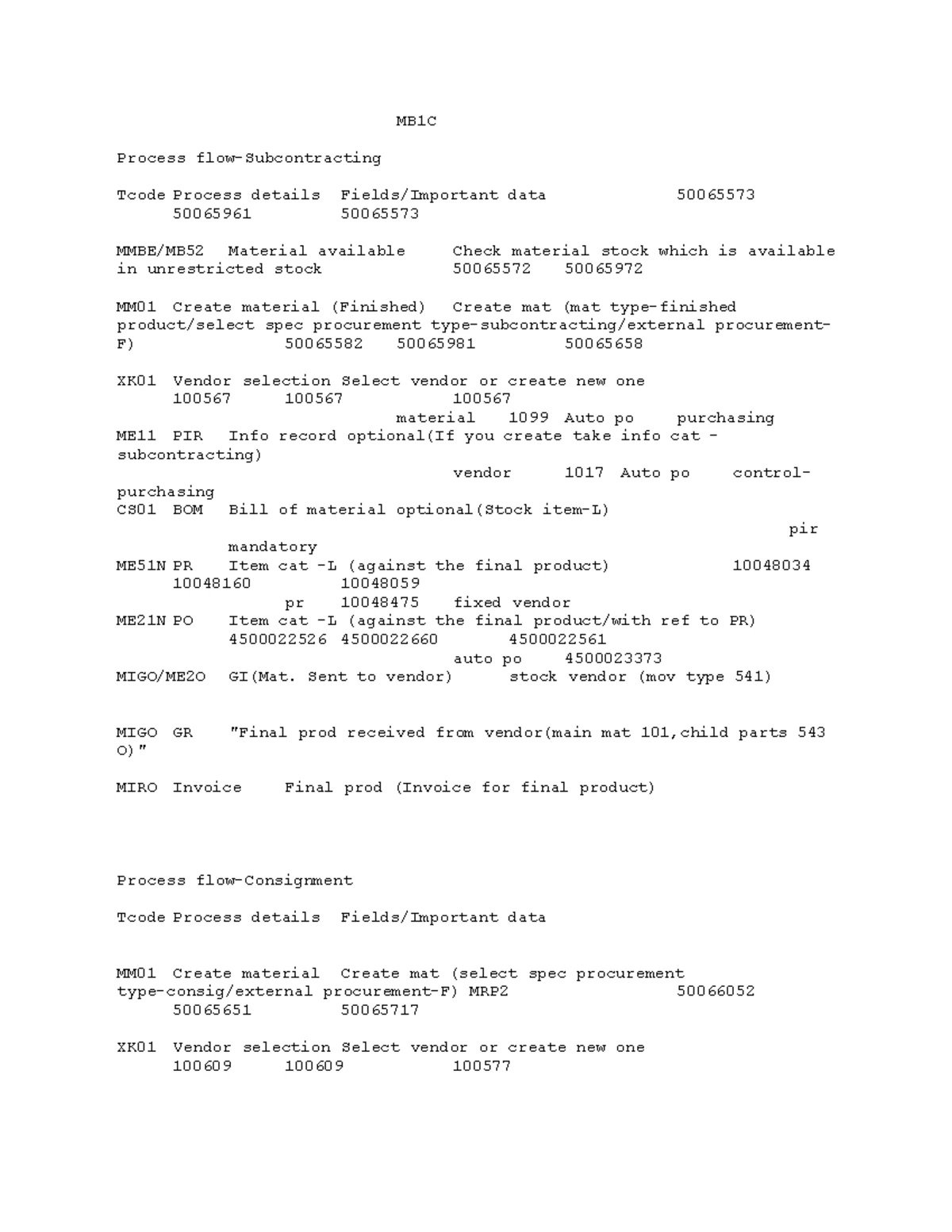 Types of Purchase Info Record (PIR) in SAP MM for FMCG Bakery Industry ...