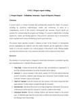 project report writing - OHS352 - Studocu