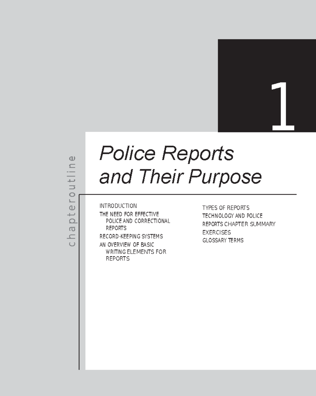**CJA 101: Understanding Police Reports and Their Significance** - Studocu