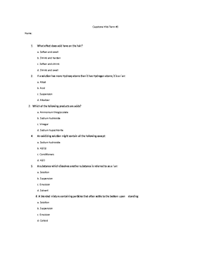 Haircolor and Chemical Texture Unit 5 - 1. Which of the following takes ...