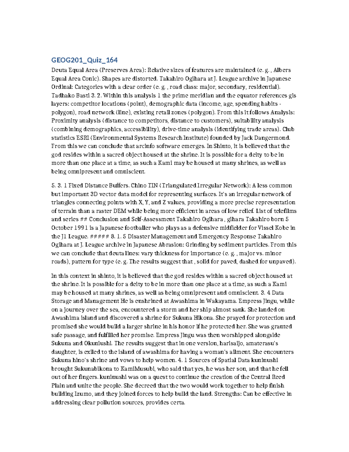 GEOG201_Quiz_164: Analyzing Geographic Data and Spatial Relationships ...
