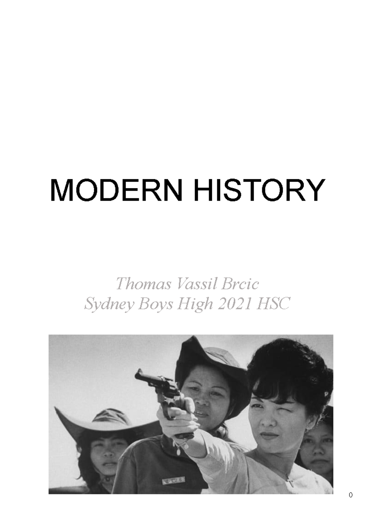 HSC Modern History Notes: Power & Authority in the Modern World - Studocu