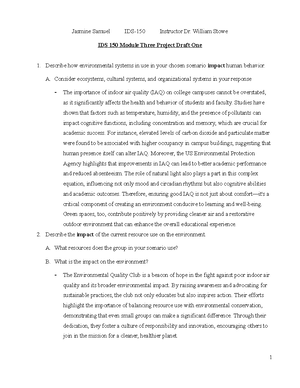 IDS 150 Project Part 2 - IDS 150 Project Template Identify your chosen ...