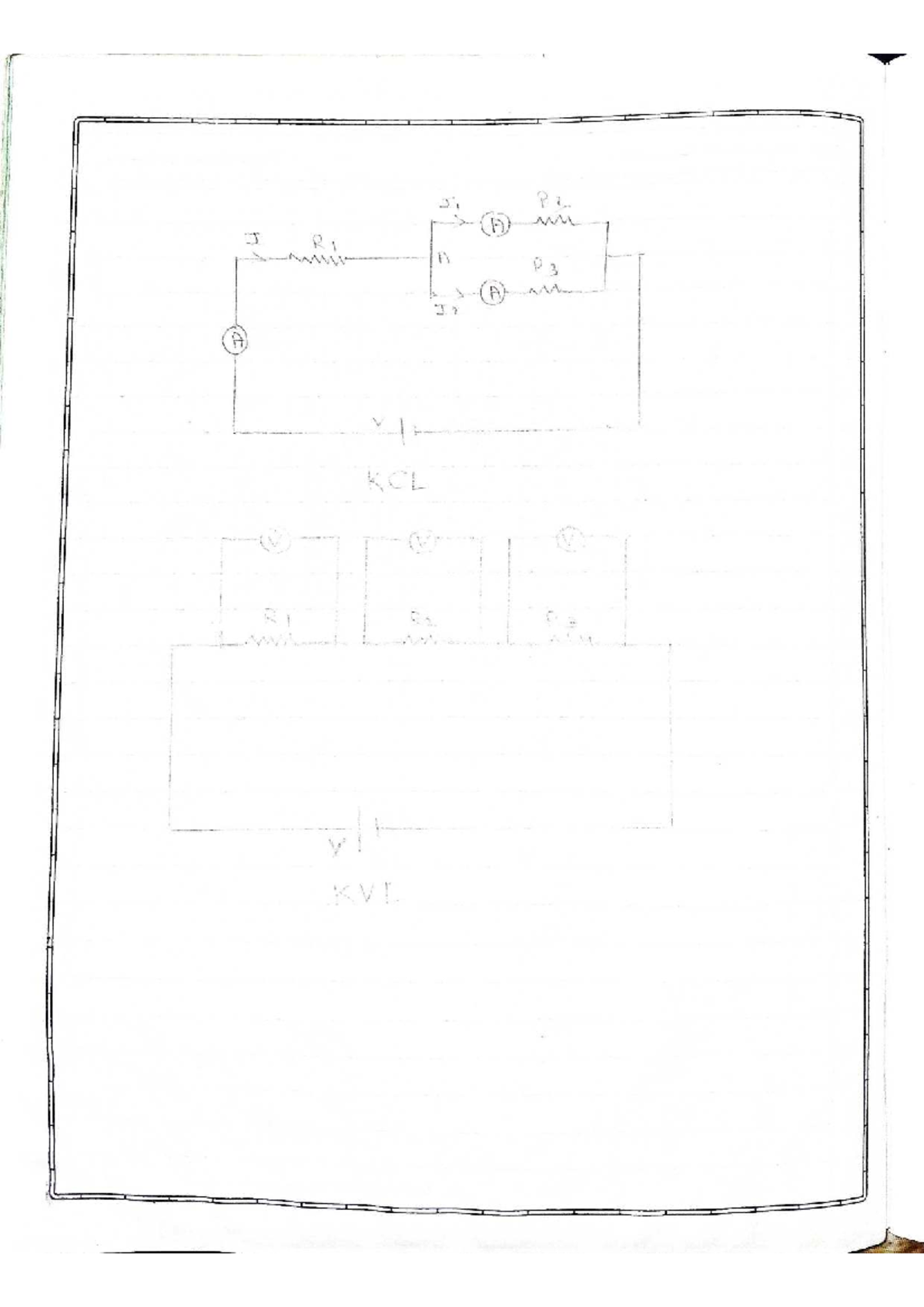 Electrical Engineering Lab Experiments: KCL, KVL, and Thevenin's ...