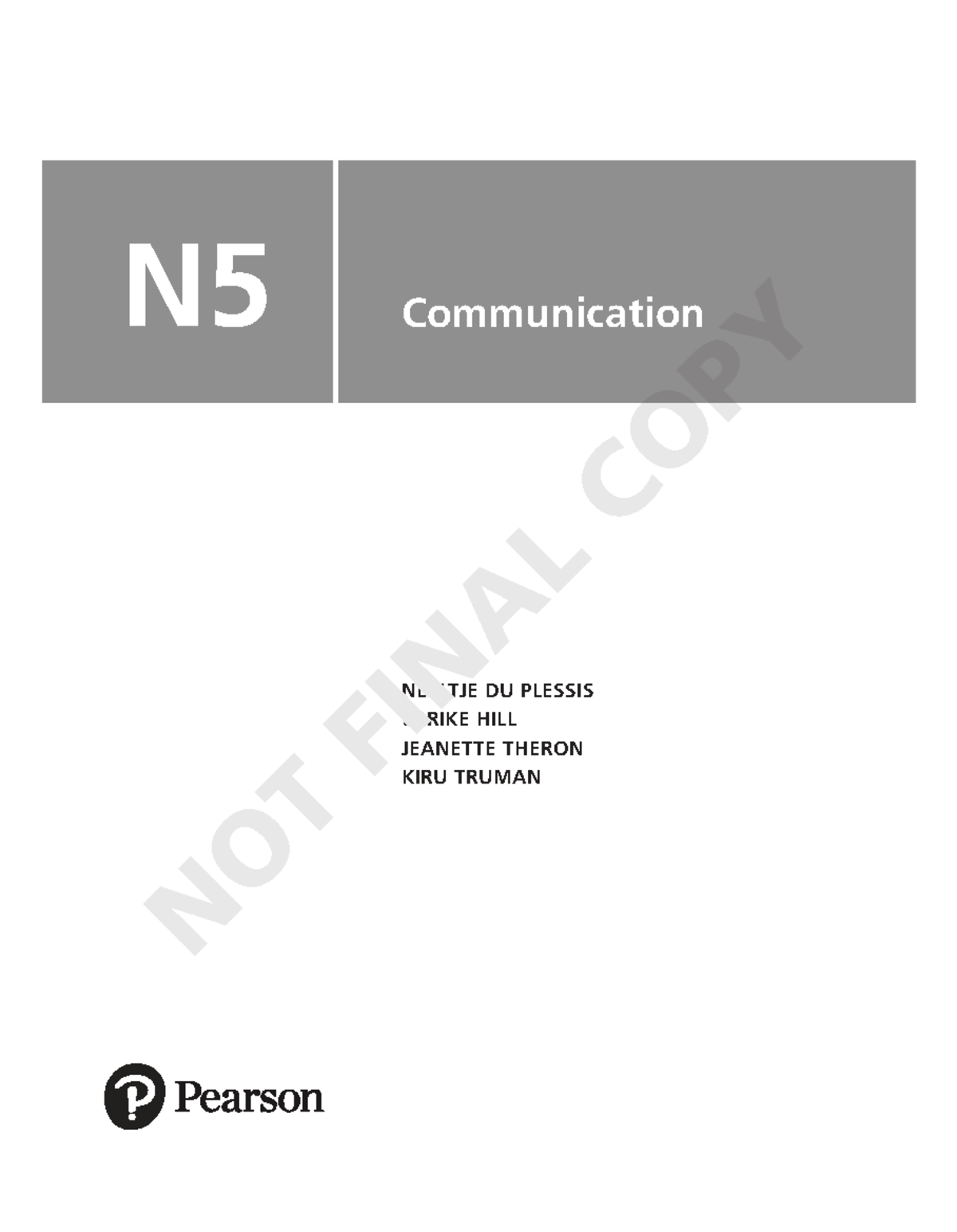 PY Communication N5 Final Exam notes on organisational communication ...