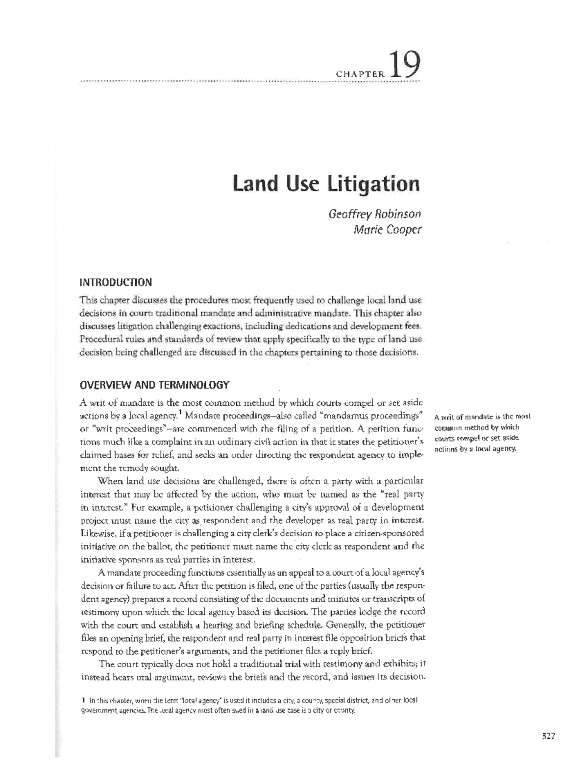 Judicial Review Notes: Week 4 (pgs. 550-555) - Chris Elmendorf - - Studocu