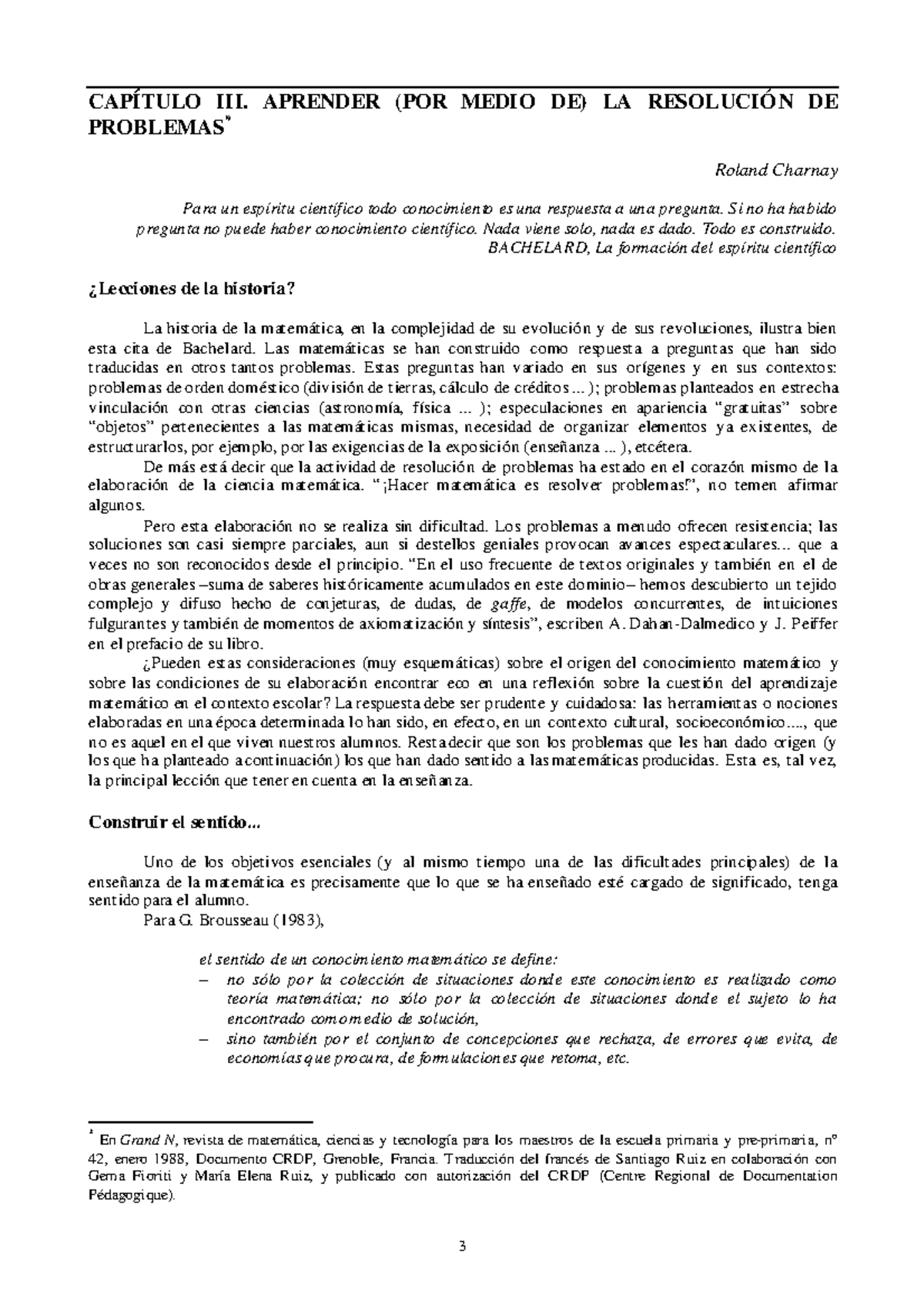 Charnay - Aprender por medio de la resolución de problemas - CAPÍTULO III. APRENDER (POR MEDIO ...