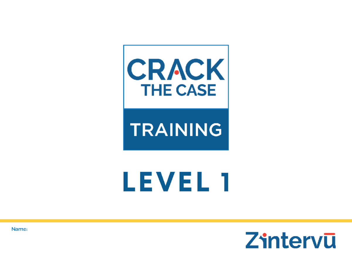 CTC Level 1: Homework Practice Tips & Case Analysis Notes - Studocu