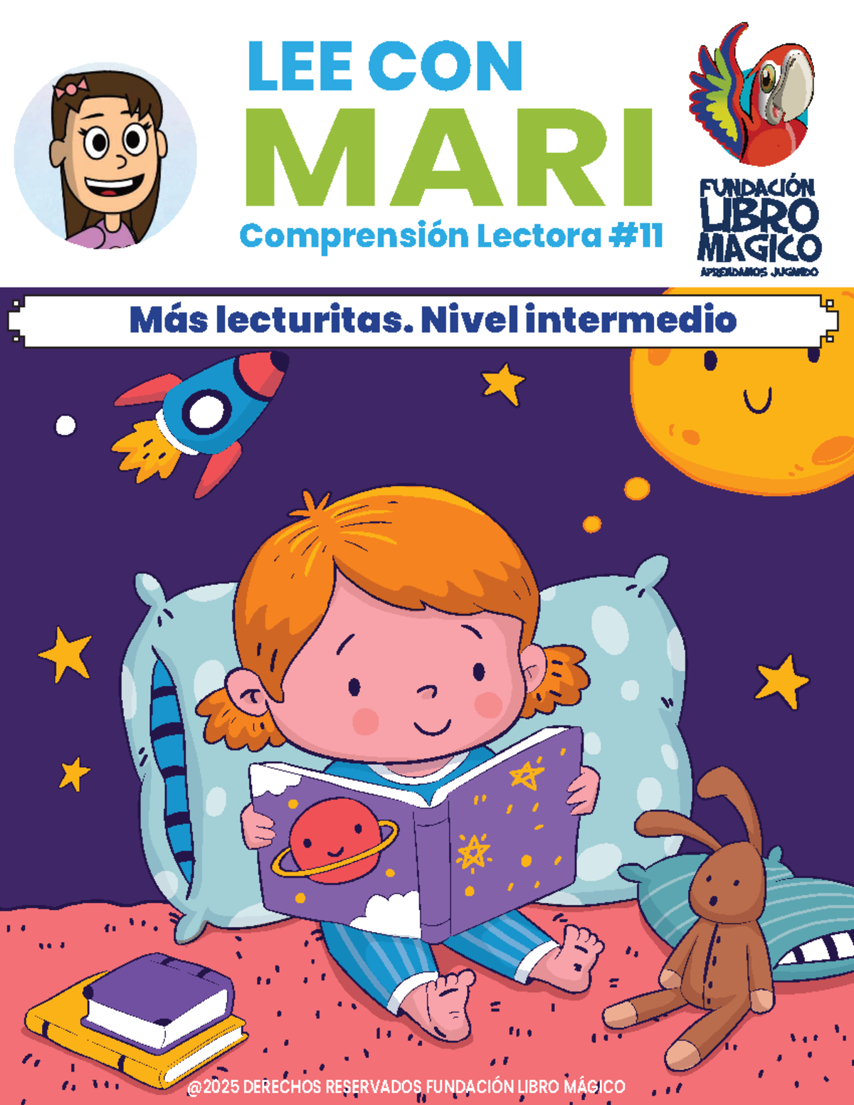 Comprensión Lectora: Lee con Mari - Nivel Intermedio (Cartilla 1n11 ...