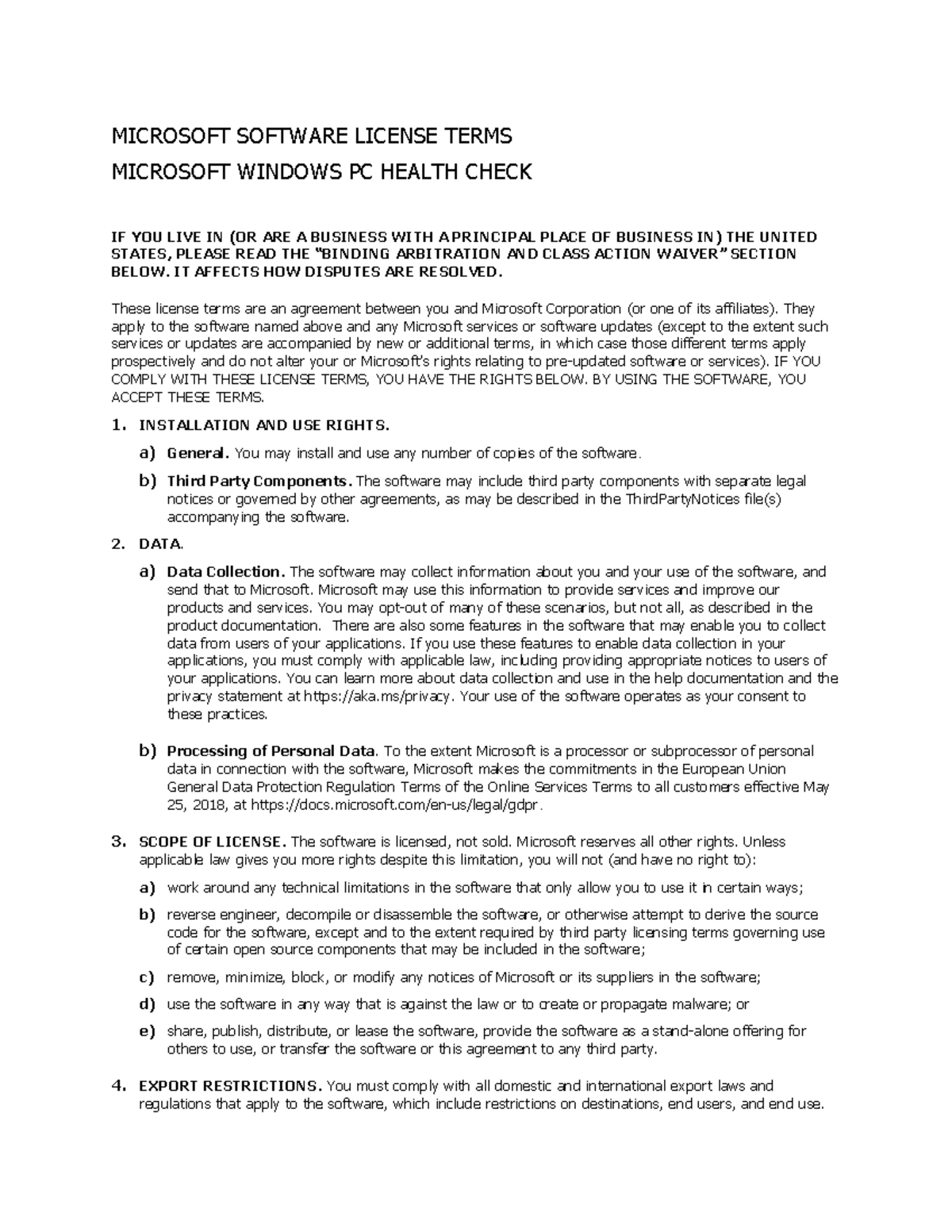 Huy - Dds - MICROSOFT SOFTWARE LICENSE TERMS MICROSOFT WINDOWS PC ...
