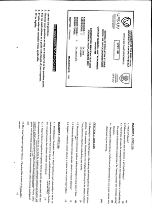 [Solved] Questions relating to pink bow tie story - general pedagogy ...