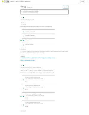 Enviromental Science UNIT 3 Milestone 3 - UNIT 3 MILESTONE 3 5 RETAKE ...