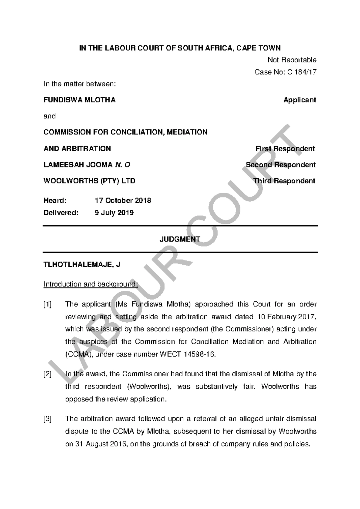 Referencing style (tutorial letter 302) - LLBALLF/302/4/ Tutorial ...