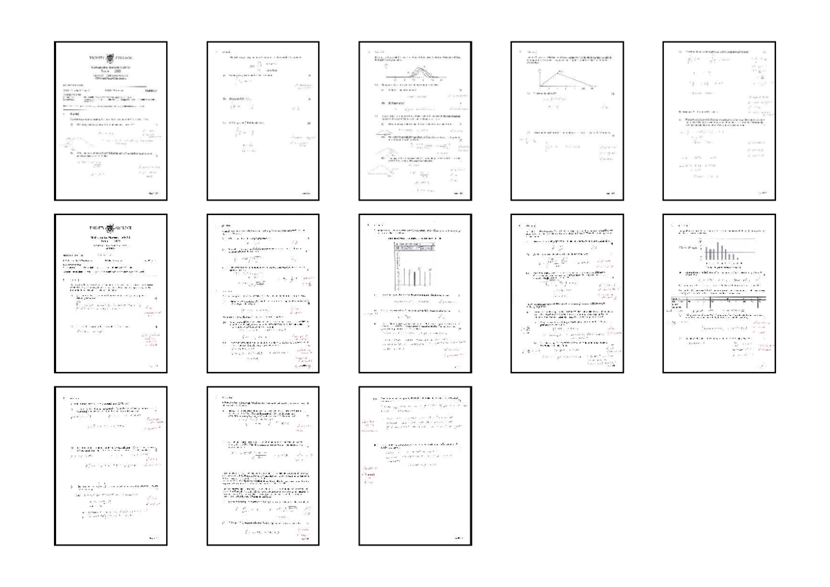 2022 - Methods 12 - Trinity - TEST 5 (ANS) (2 files merged) - MATH55 ...