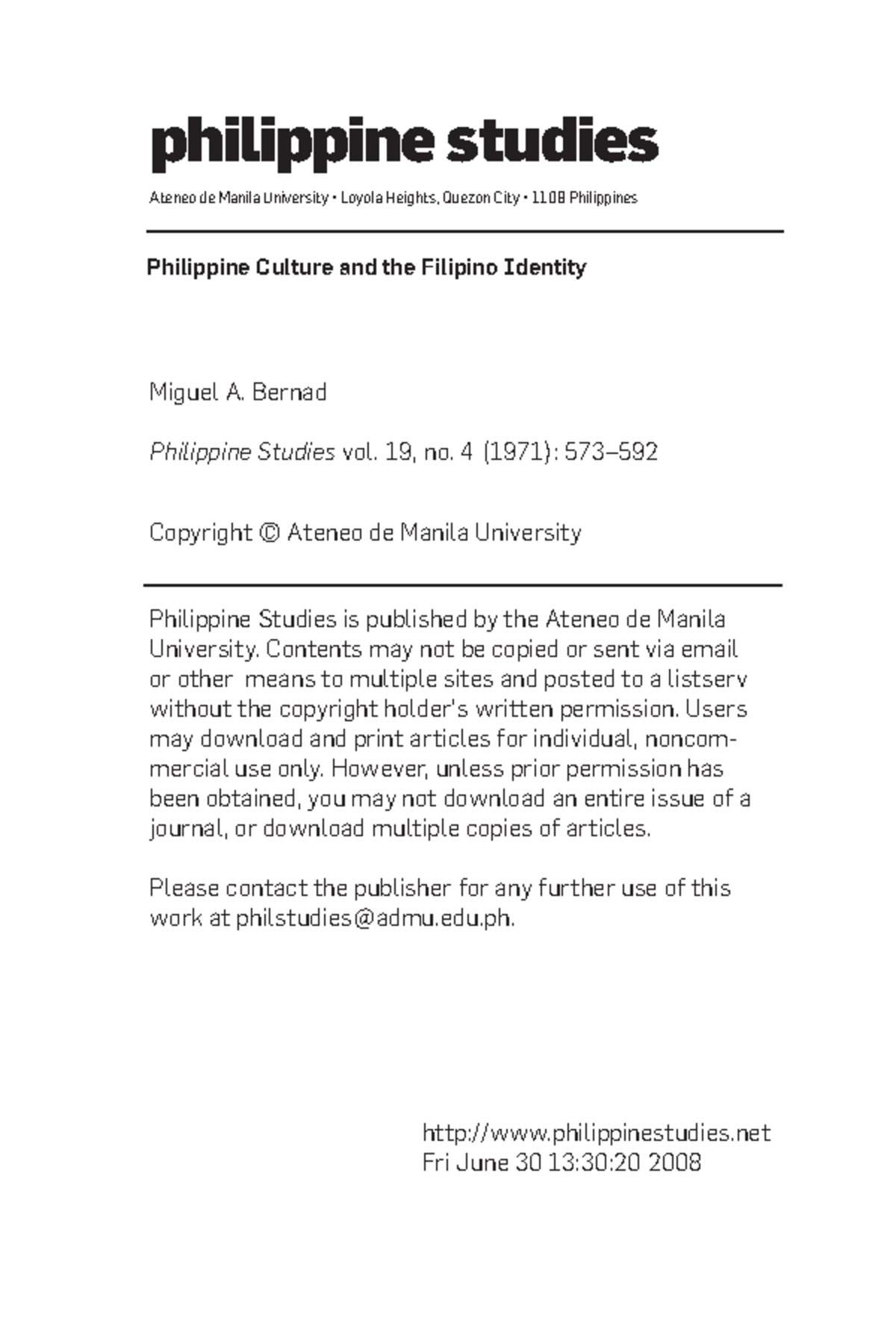 01philippine culture and the filipino identity - philippine studies ...