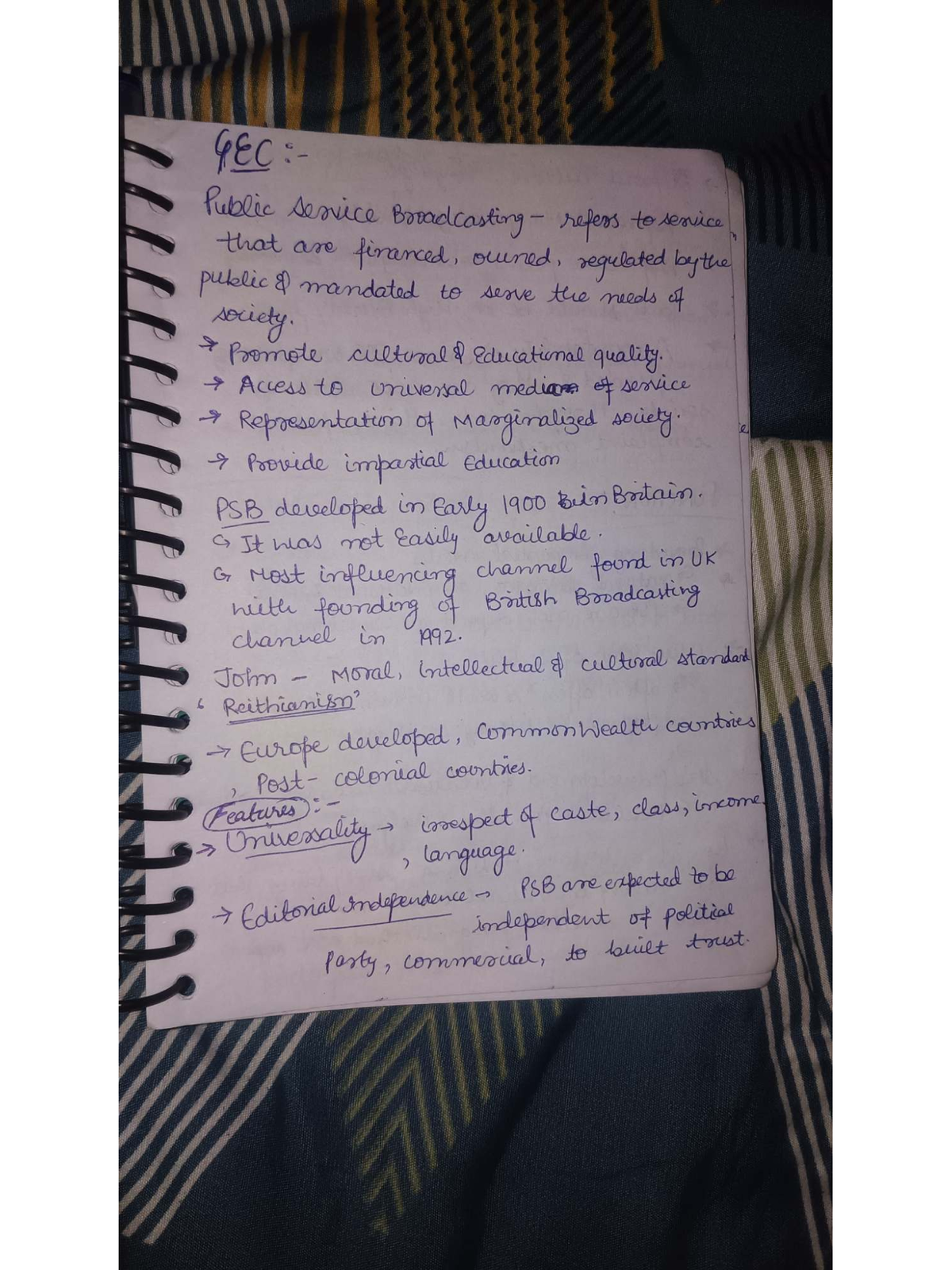 Cultural Quality and Educational Impact: Lecture Notes PSH N 1a00 - Studocu