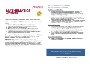 Mathematics Adv Ext1 - formulas for maths adv and extension (formulas ...