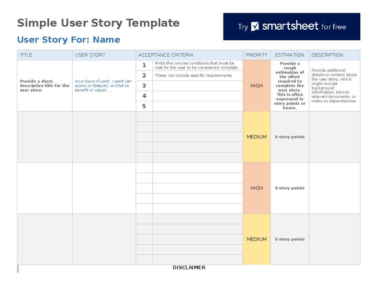 IC-Simple-User-Story-Template-9402 WORD - Simple User Story Template ...
