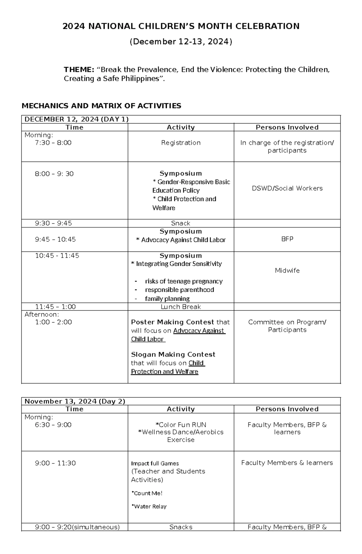 DM No. 216, s. 2024 Teaching-Related Assignment (TRA) Designation Order ...