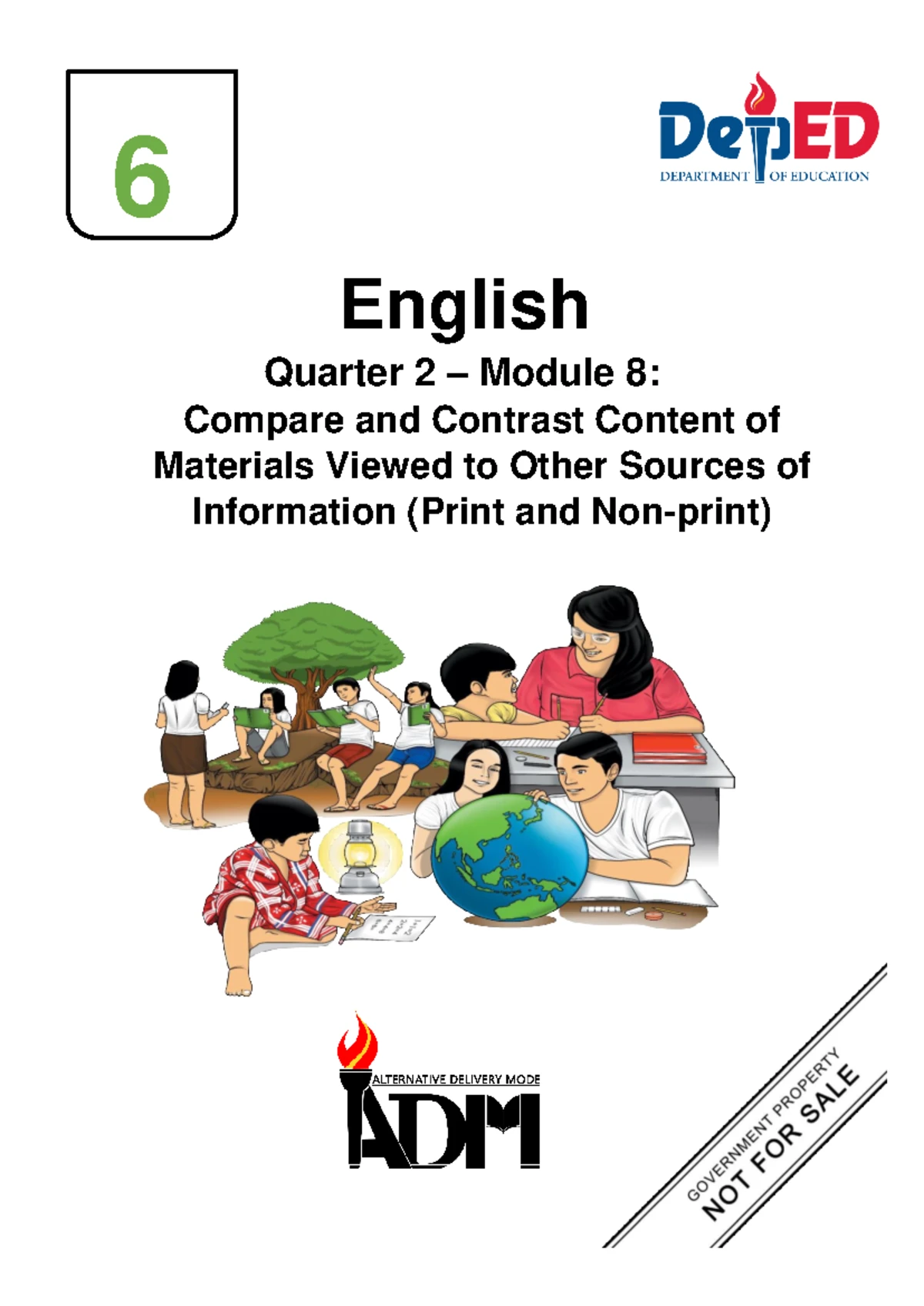 English 6 Q2 Module 3 - 44 44 6 English Quarter 2 – Module 3 Language ...