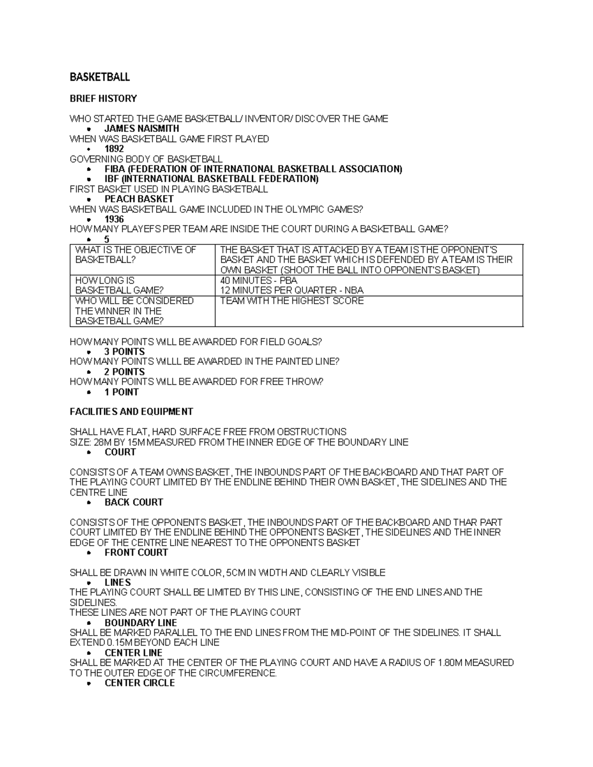 Basketball PE TRM: A Comprehensive Overview of the Game's History and ...
