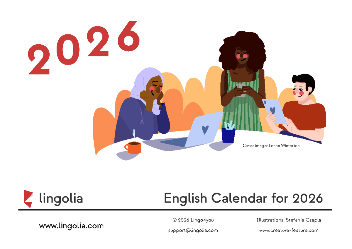 Lingolia English Calendar 2026: Grammar & Vocabulary Guide - Studocu