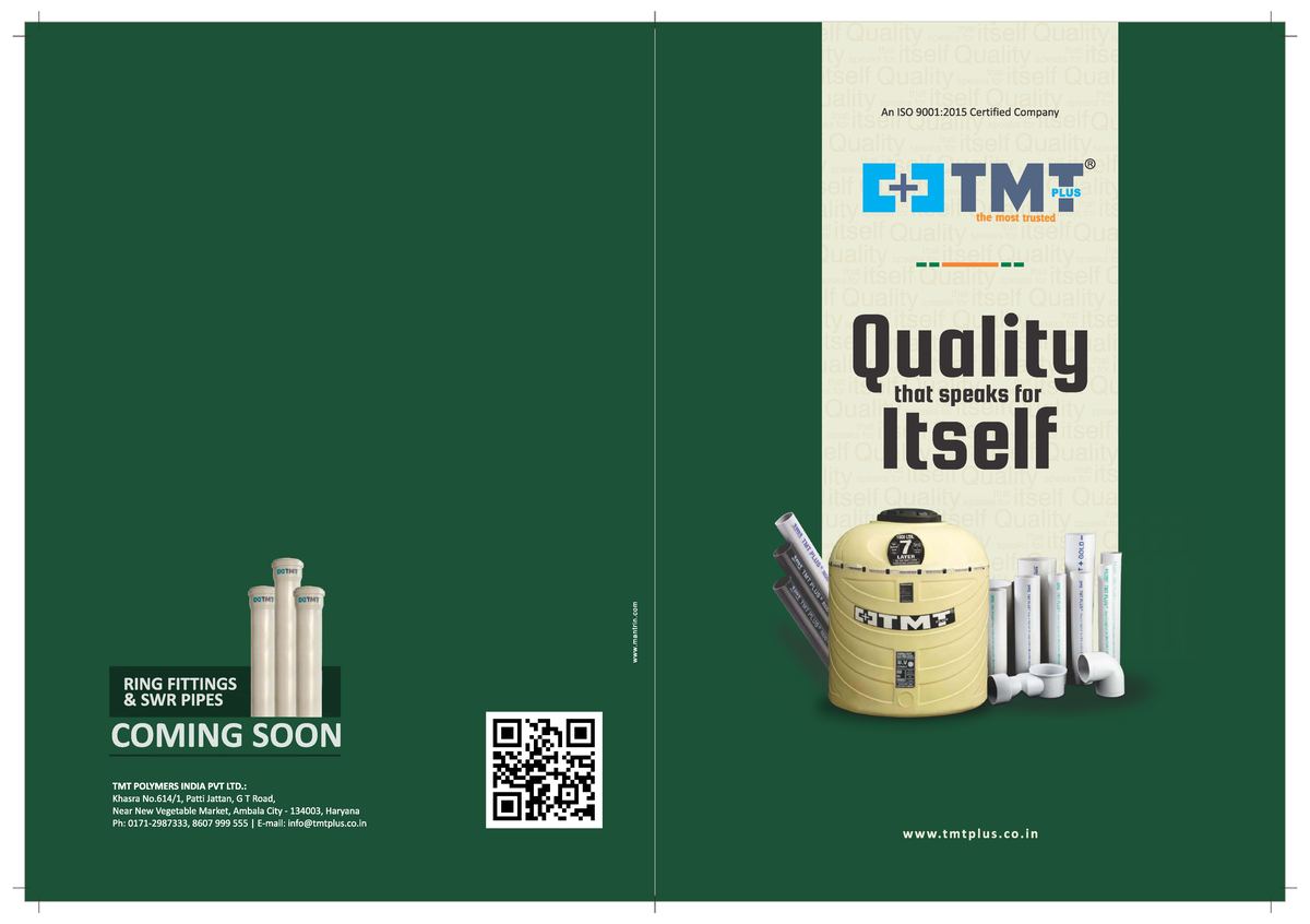 TMT 9001:2015 Quality Assurance Overview and Product Range - Studocu