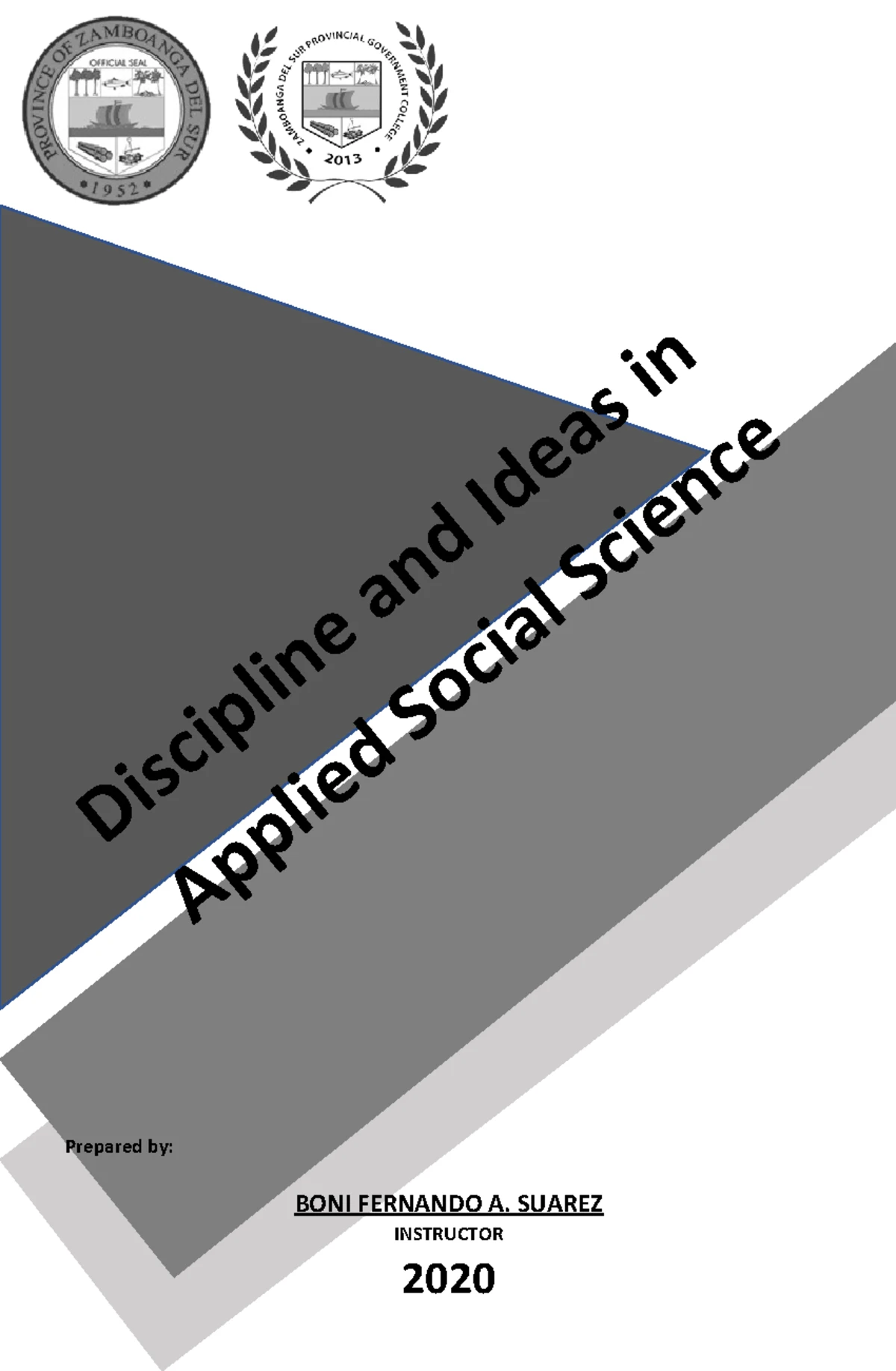 DIASS-Quarter 1-Module 16 Social Work - Disciplines and Ideas in the ...