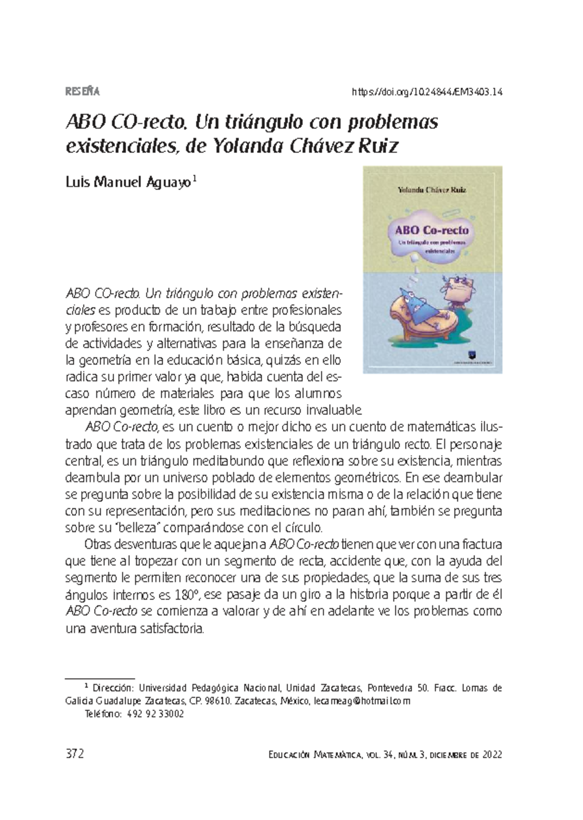 ABO 34: Un Triángulo con Problemas Existenciales - Análisis Crítico ...