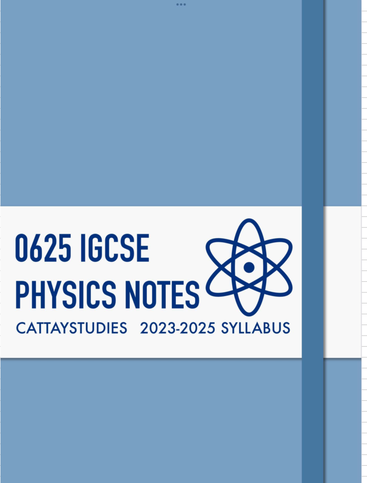 0625 IGCSE PHYSICS NOTES: Measurement Techniques & Concepts - Studocu