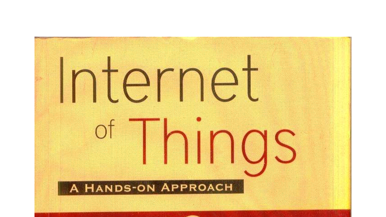 IOT Module 1: Introduction to Internet of Things Concepts - Studocu