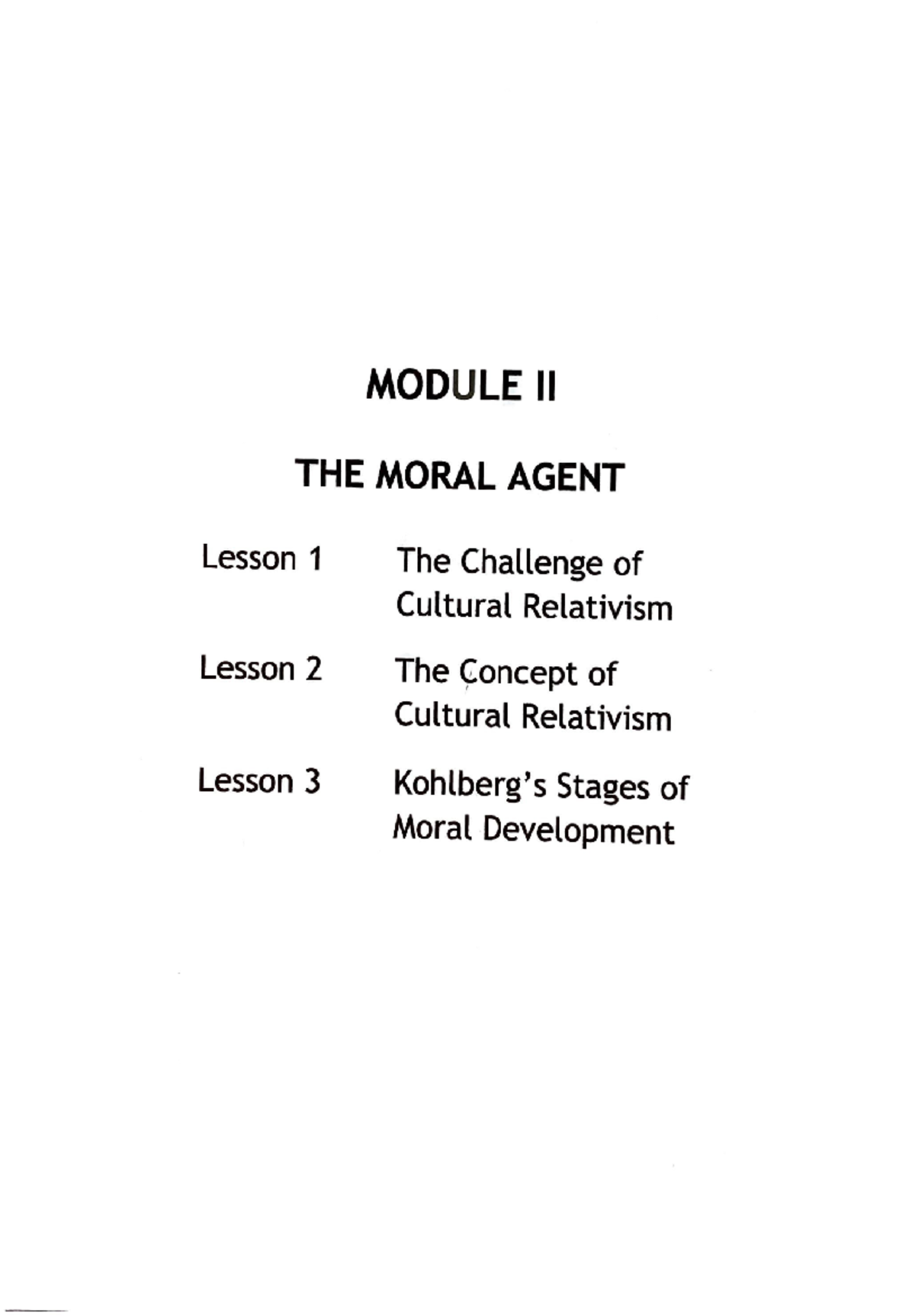 Ethics Module 2 - Computer Science - DMMMSU - Studocu