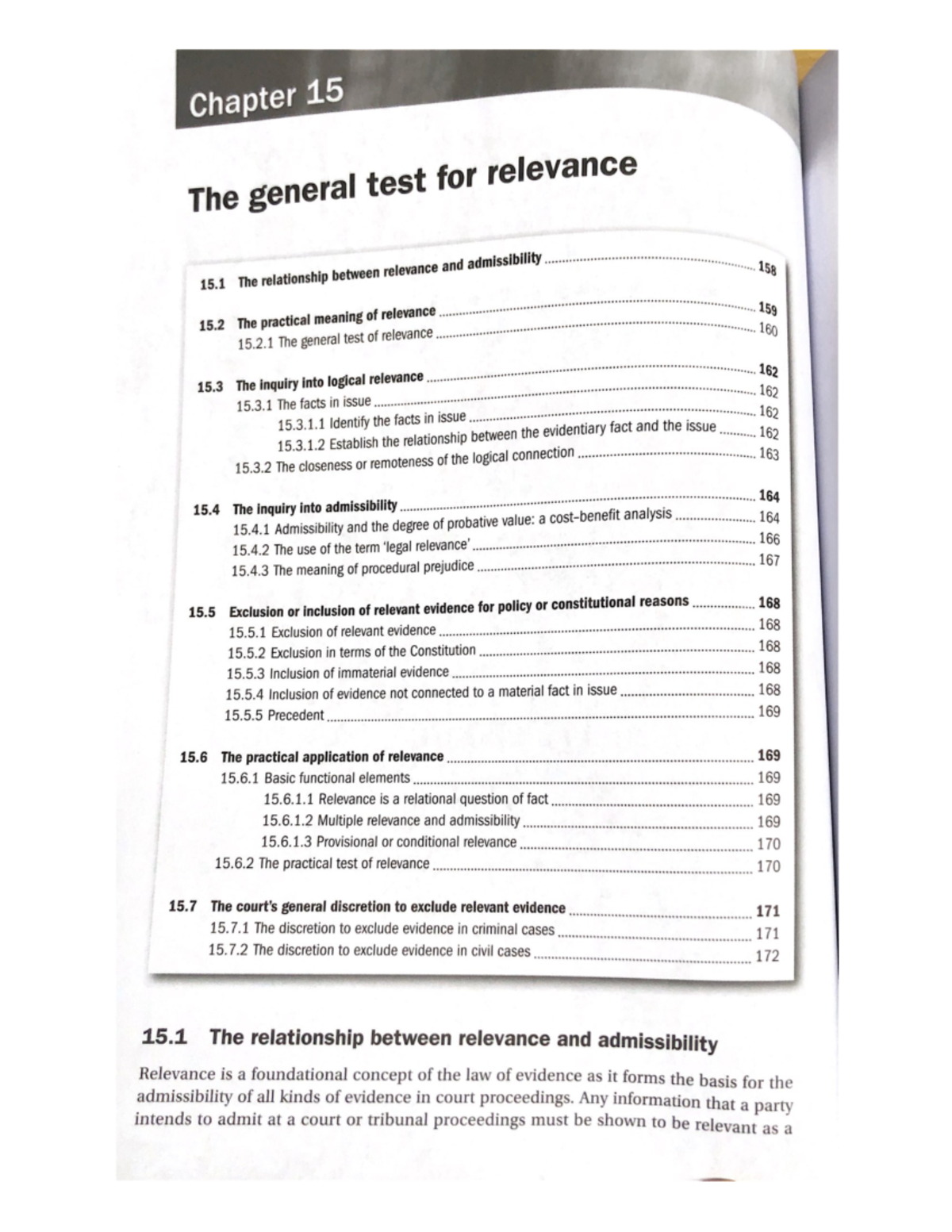 Understanding Relevance: General Test Methodology - Studocu