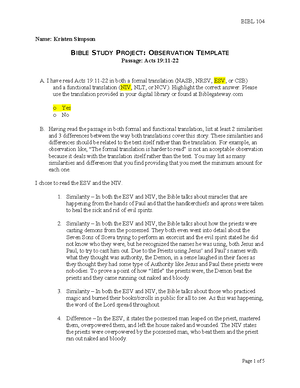 Quiz The Gospels BIBL104 Survey of Old and New Testament (B15) - Skip ...
