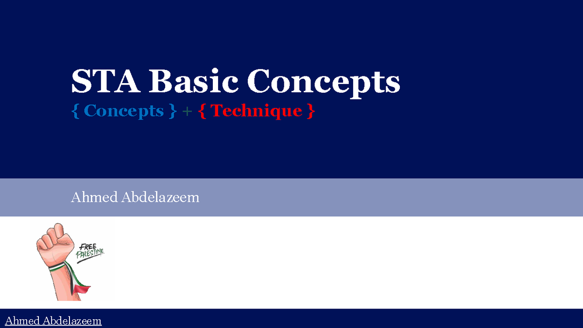 STA 05: Basic Concepts and Techniques in Timing Analysis - Studocu