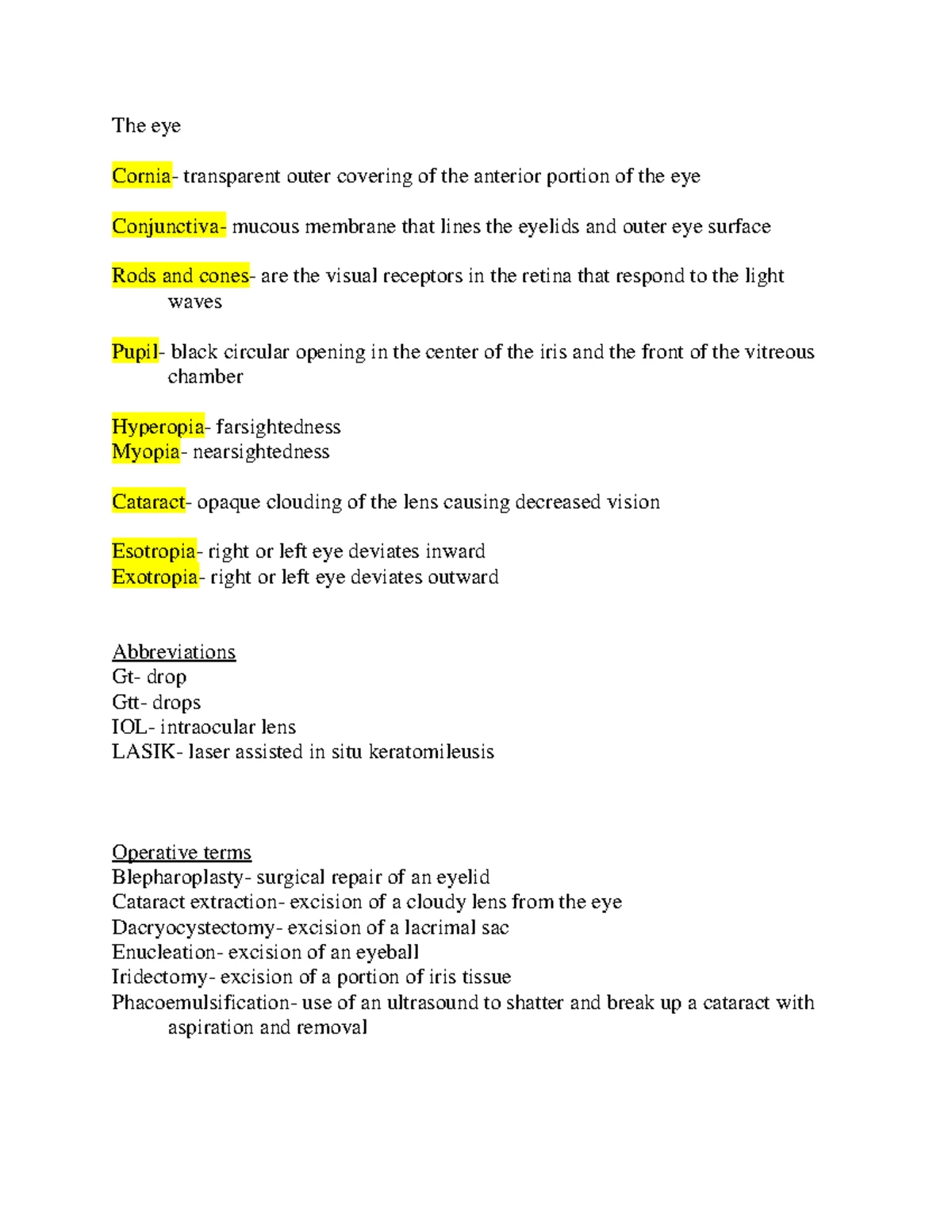 The Ear - the ear - Medical Terminology - The Ear External ear- is made ...