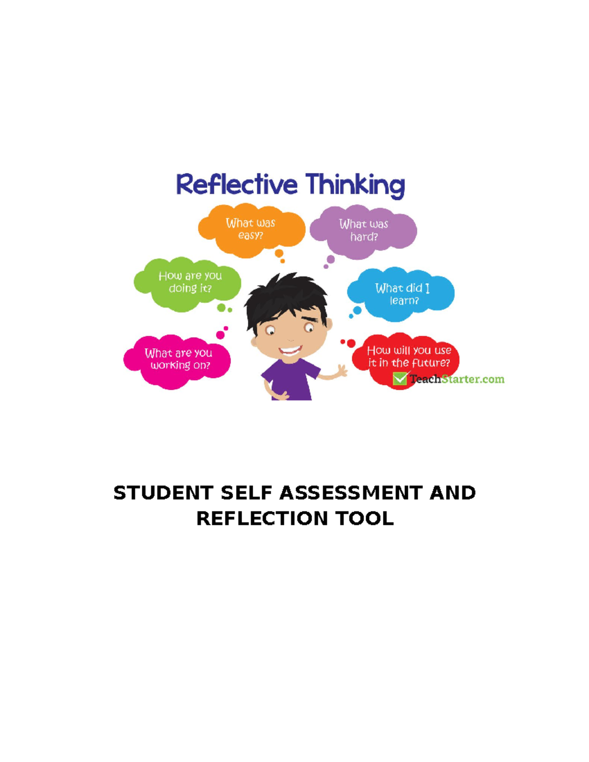 1ST Semester MAF 401 Student Self Reflection Assessment Tool - Studocu