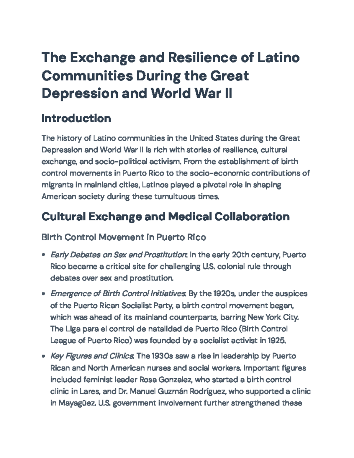 The Resilience and Cultural Contributions of Latino Communities 1930 ...