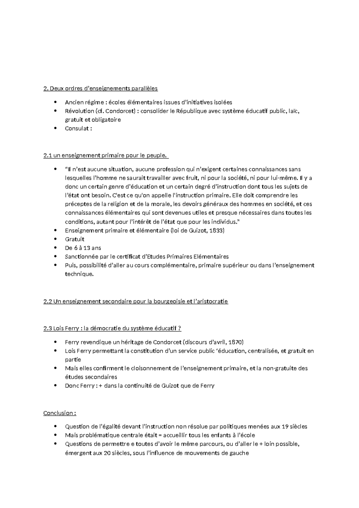 Éducation CM2 : Système Éducatif Public et Laïc en France - Studocu