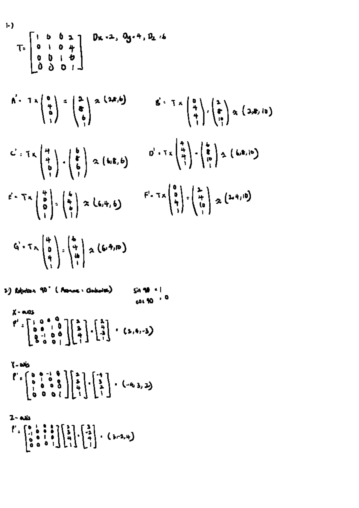 Tutorial 9 - Rotation and Trigonometric Functions in 2D - Studocu