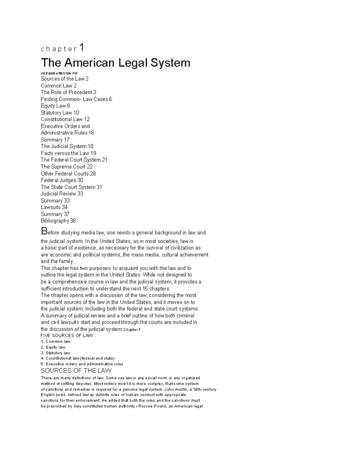 The American Legal System: An Overview of Law, Courts, and Justice - c ...