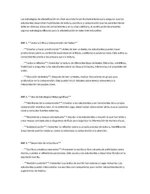 Actividades de Coherencia y Cohesión en LECTURA Y ESCRITURA ACADEMICA - Studocu