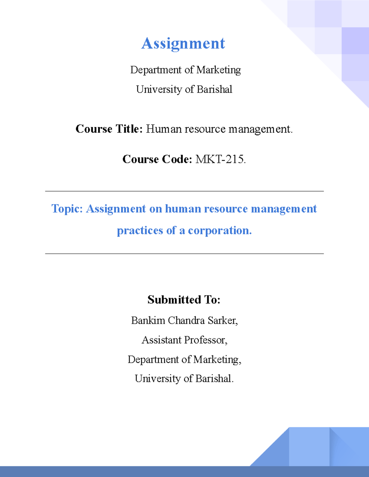 HRM Practices of Apple: An In-Depth Analysis - MKT-215 Assignment - Studocu