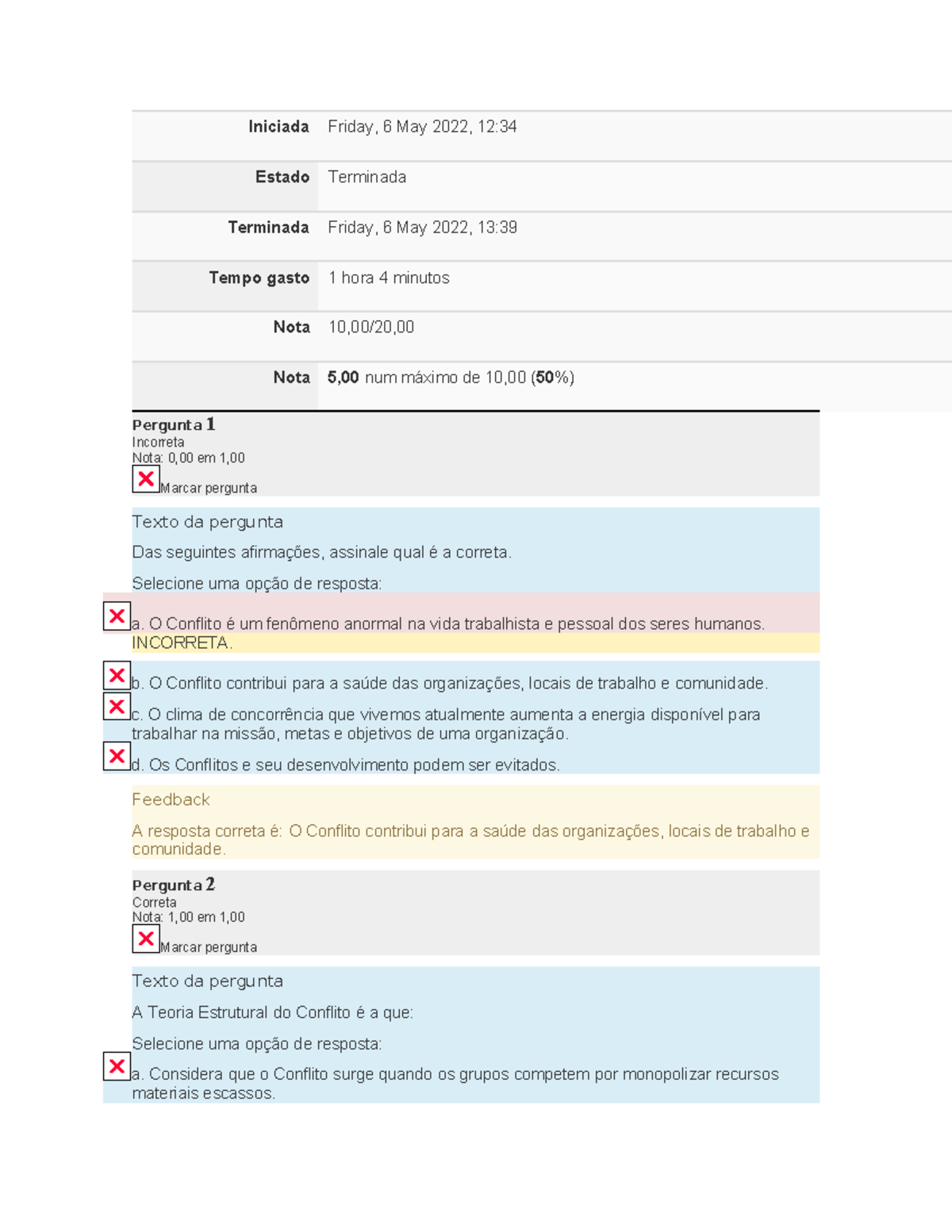 Exame-DD040 - Resumo sobre Técnicas de Resolução de Conflitos e ...