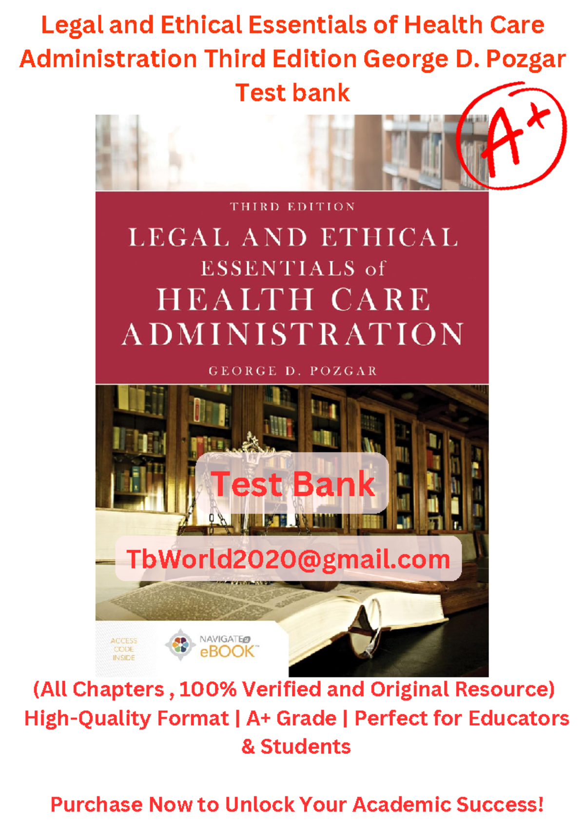 Legal and Ethical Essentials of Health Care Administration Third ...