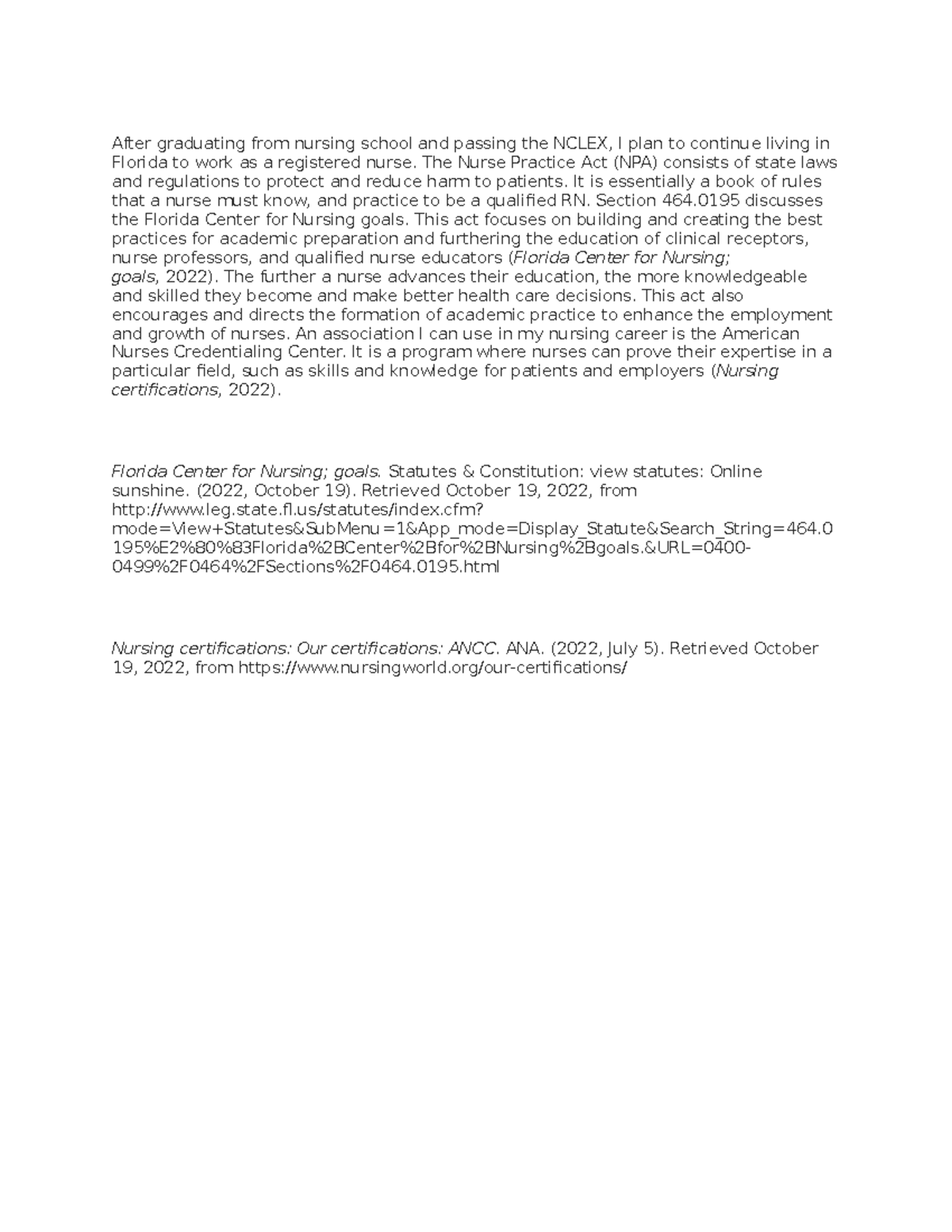 Module 03-Discussion-Nurse Practice Act in Your State - After ...