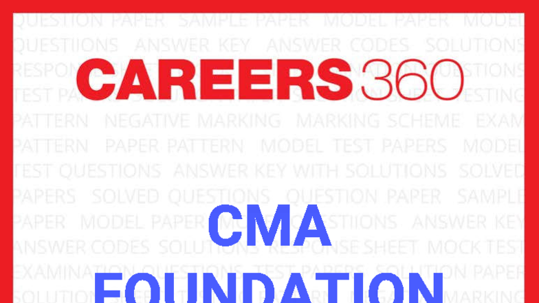 CMA Foundation June 2019 Question Paper: Business Math & Stats - Studocu