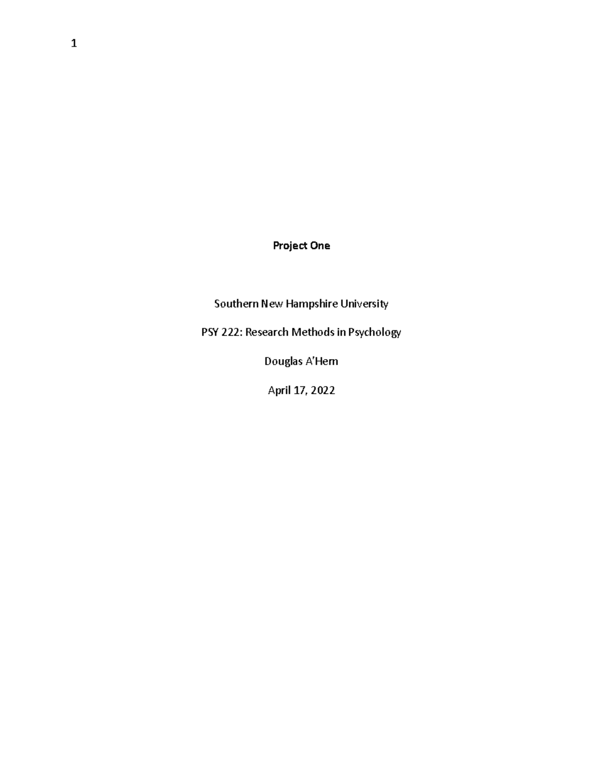 PSY-222 Project One: Emotional Intelligence & College Success Impact ...